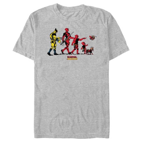 Men's Marvel: Deadpool & Wolverine Evolution T-shirt : Target