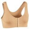 Collections Etc Women's Seamless Easy-to-close Front Hook Comfort Bra ...
