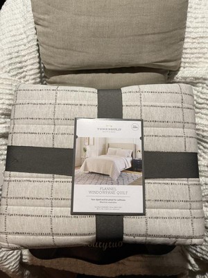 Flannel Windowpane Quilt - Threshold™ : Target