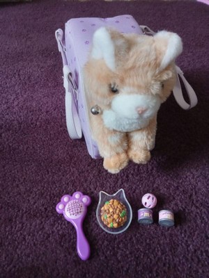 Our Generation Hop In Cat Carrier & Pet Plush Kitten Accessory Set For ...
