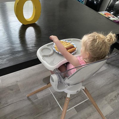 Munchkin Cloud Baby High Chair With 360° Swivel - Clear : Target