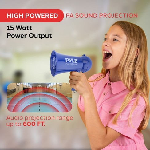 Pyle Pmp18 Professional Megaphone Speaker - 15w, Handheld, Compact : Target