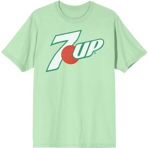 7up Logo Men's Neo Mint Graphic T-shirt : Target