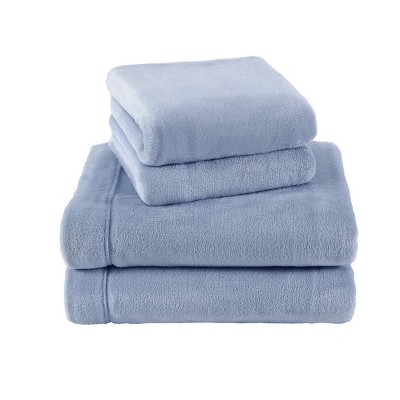 Laura Ashley Francesca Blue Queen Sheet Set : Target