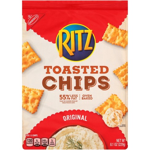 Ritz Toasted Chips - Original - 8.1oz : Target
