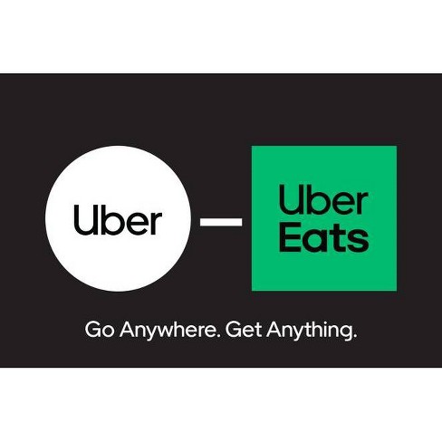 Uber And Uber Eats Gift Card (email Delivery) : Target
