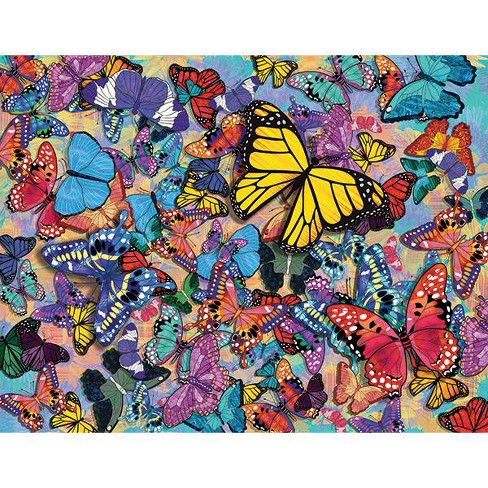 Springbok Butterfly Frenzy Jigsaw Puzzle 500pc : Target