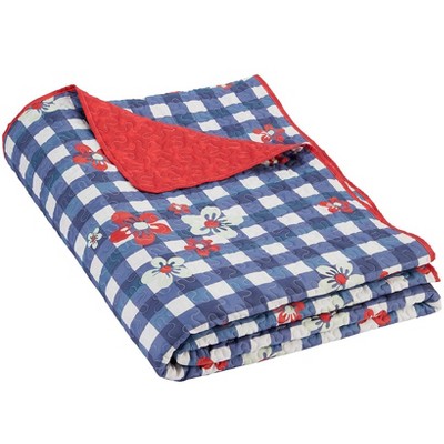 The Lakeside Collection Birmingham Floral Bedding Ensemble - Sham 1 ...