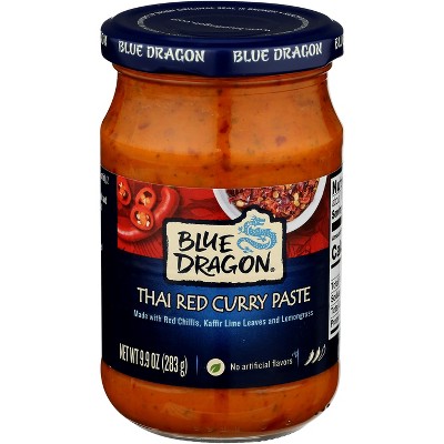 Blue Dragon Curry Paste Thai Red - Case Of 6 - 9.9 Oz : Target