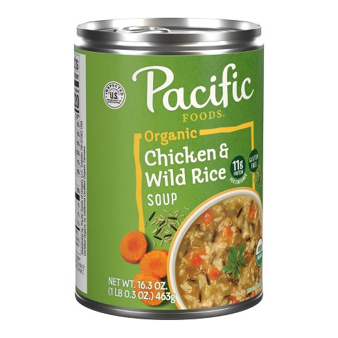 Pacific Foods Organic Gluten Free Chicken & Wild Rice Soup - 16.3oz ...