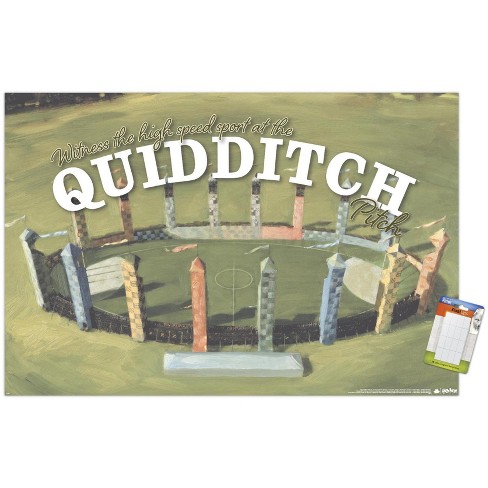 Trends International The Wizarding World: Harry Potter - Witness Quidditch Unframed Wall Poster ...