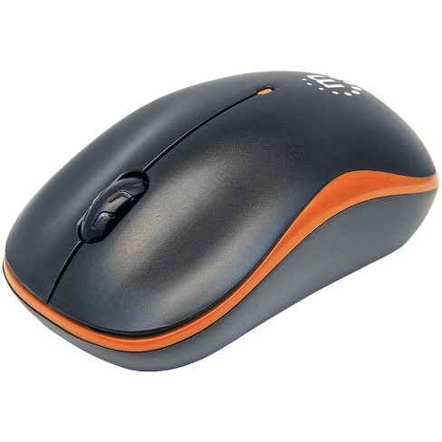 Manhattan® Success Cordless Optical Mouse, 3 Buttons, 2.4 Ghz, Black ...