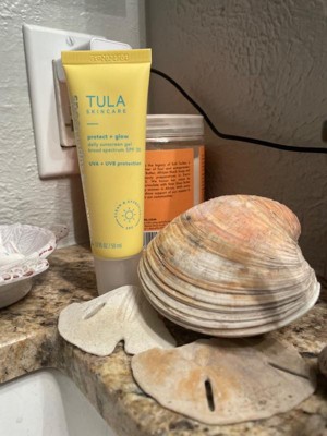 Tula Skincare Protect + Glow Daily Sunscreen Gel Broad Spectrum Spf 30 ...