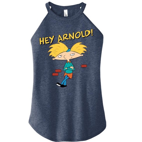 Women's - Hey Arnold! - Cool Arnold Graphic High Neck Tank : Target