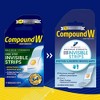 Compound W Maximum Strength One Step Invisible Wart Remover Strips - 14 ...
