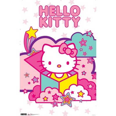 Trends International Hello Kitty - Stars Framed Wall Poster Prints : Target