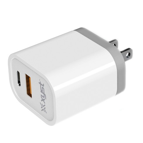 Xyst™ 3.4-amp Dual Usb Wall Charger With Usb Port And Usb Type-c® Port ...