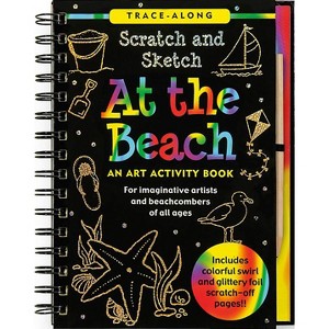 Scratch and Sketch At the Beach Art Activity Book Ages 5+ : Target