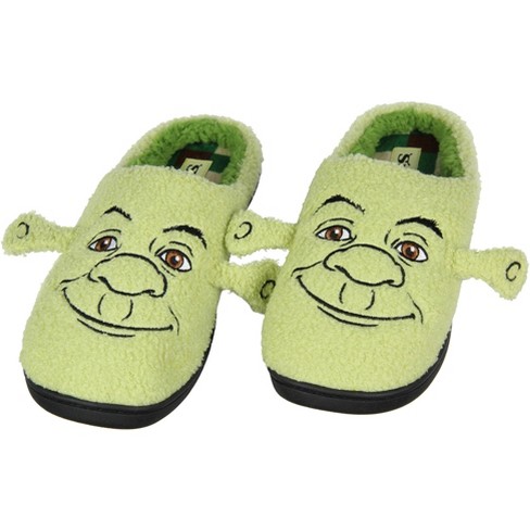 Seven Times Six Shrek Men's Embroidered Big Face With 3d Ears Fleece ...