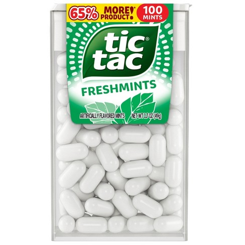 Tic Tac Single Freshmint 100ct/1.7oz : Target