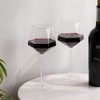 Viski Seneca Modern Wine Glasses - Long Stem Wine Glass Set For Red Or ...