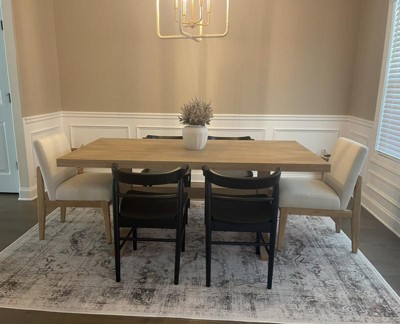 Pedestal Wood Dining Table - Natural - Hearth & Hand™ With Magnolia ...