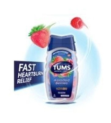 Tums Ultra Strength Mint Antacid Chewable Tablets 160ct : Target