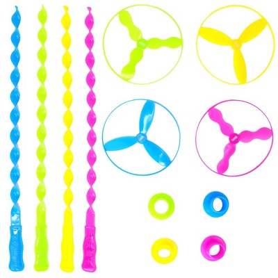 Big Mo's Toys Flying Discs - Twist Disc Flyer Saucers For Party Favors ...