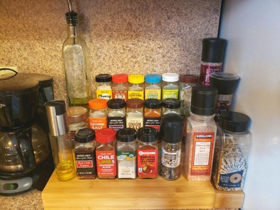 Bamboo Expandable Spice Rack Brown - Brightroom™ : Target