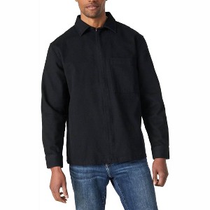 Men's Hidden Placket Zip Jacket - Mavi : Target