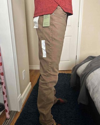Men's Comfort Wear Slim Fit Jeans - Goodfellow & Co™ Beige 34x30 : Target