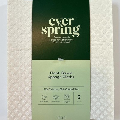 Dish Sponge Cloths - 3ct - Everspring™ : Target