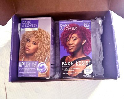 Dark And Lovely Fade Resist Rich Conditioning Hair Color - 522 Poppin ...