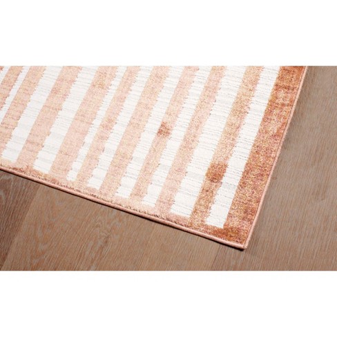 Obeetee Sahara Stripes Woven 7'10"x9'10" Indoor Area Rug : Target