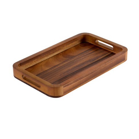 Kalmar Home Medium Rectangular Serving Tray - Solid Bottom 15" X 9" : Target