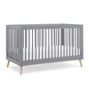 Delta Children Jordan 4-in-1 Convertible Crib - Gray : Target