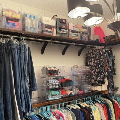 Large 12" X 8" X 2" Plastic Organizer Tray Clear - Brightroom™ : Target