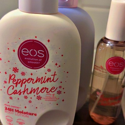 eos Holiday Body Lotion - Peppermint Cashmere - 16 fl oz : Target