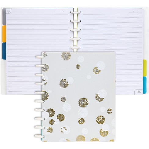 Talia Discbound Notebook Planner, Customizable (bounce Gold, Midsize (7 ...