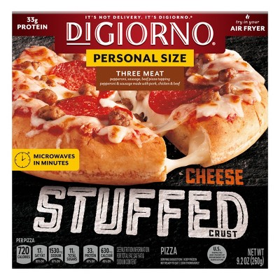 Digiorno Cheese Stuffed Crust Three Meat Frozen Pizza - 9.2oz : Target