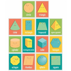 Carson Dellosa Education Shapes Mini Posters, Set Of 14 : Target