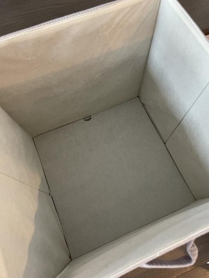 Waffle Weave 13"x13" Storage Cube - Cloud Island™ Cream : Target