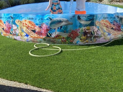 Intex Deep Sea Blue 8 Feet X 18 Inch Snapset Instant Round Above Ground ...