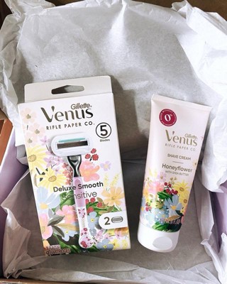 Rifle Paper Co. + Venus Pure Honeyflower Shave Cream - 6oz : Target