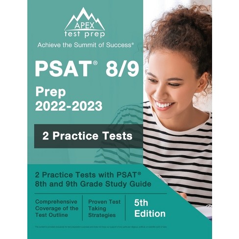 Psat 8/9 Prep 2022 - 2023 - By J M Lefort (paperback) : Target