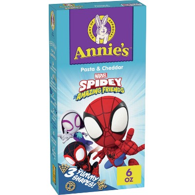 Annie's Spidey Shapes & Cheddar Mac And Cheese - 6oz : Target