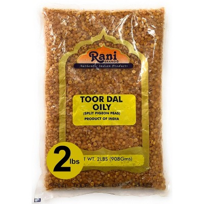 Toor Dal (split Pigeon Peas) - 32oz (2lbs) 908g - Rani Brand Authentic ...