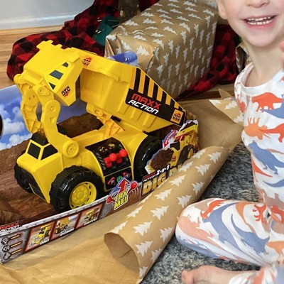 Maxx Action 2-n-1 Dig Rig Dump Truck And Front End Loader Toy Vehicle ...