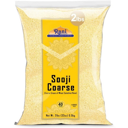 Sooji Coarse Flour - 32oz (2lbs) 908g - Rani Brand Authentic Indian ...