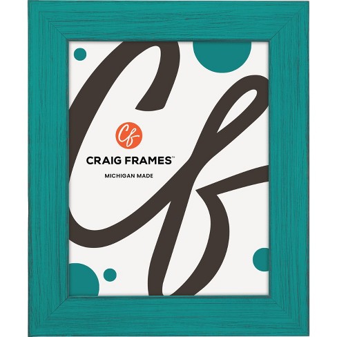 Craig Frames Jasper 14x18 Inch French Teal Weathered Picture Frame : Target